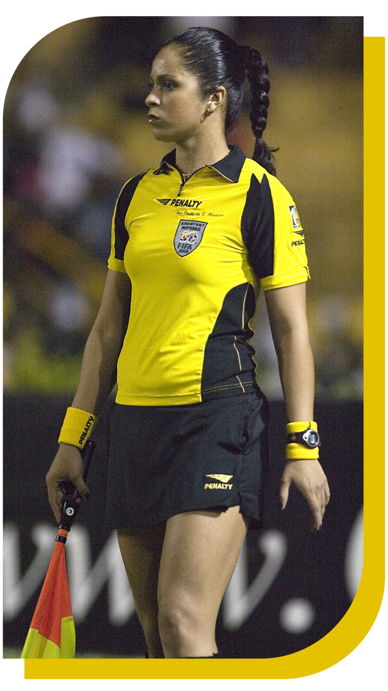 Árbitra - Ana Paula Oliveira - Arbitragem Feminina