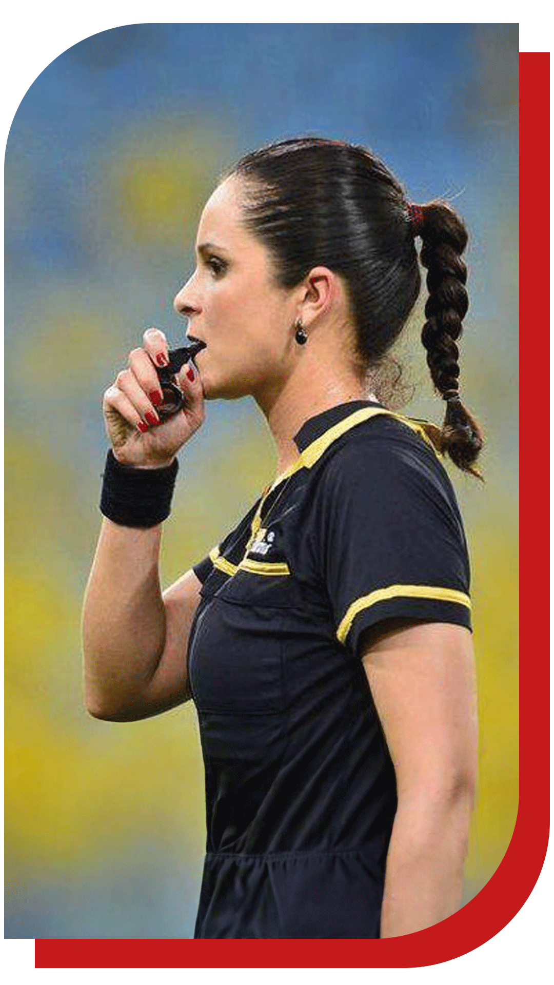 Árbitra - Ana Paula Oliveira - Arbitragem Feminina